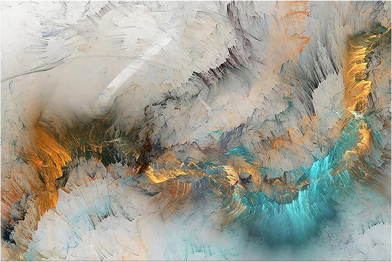 AEFER FC3269 Abstract Canvas Wall Art Fancy Paint Canvas Print Painting ...