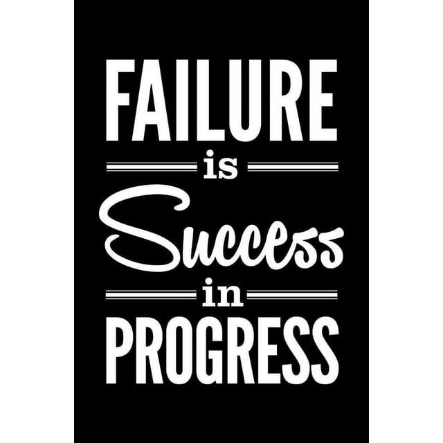 AEFER Failure Is Success In Progress Growth Mindset Poster For ...