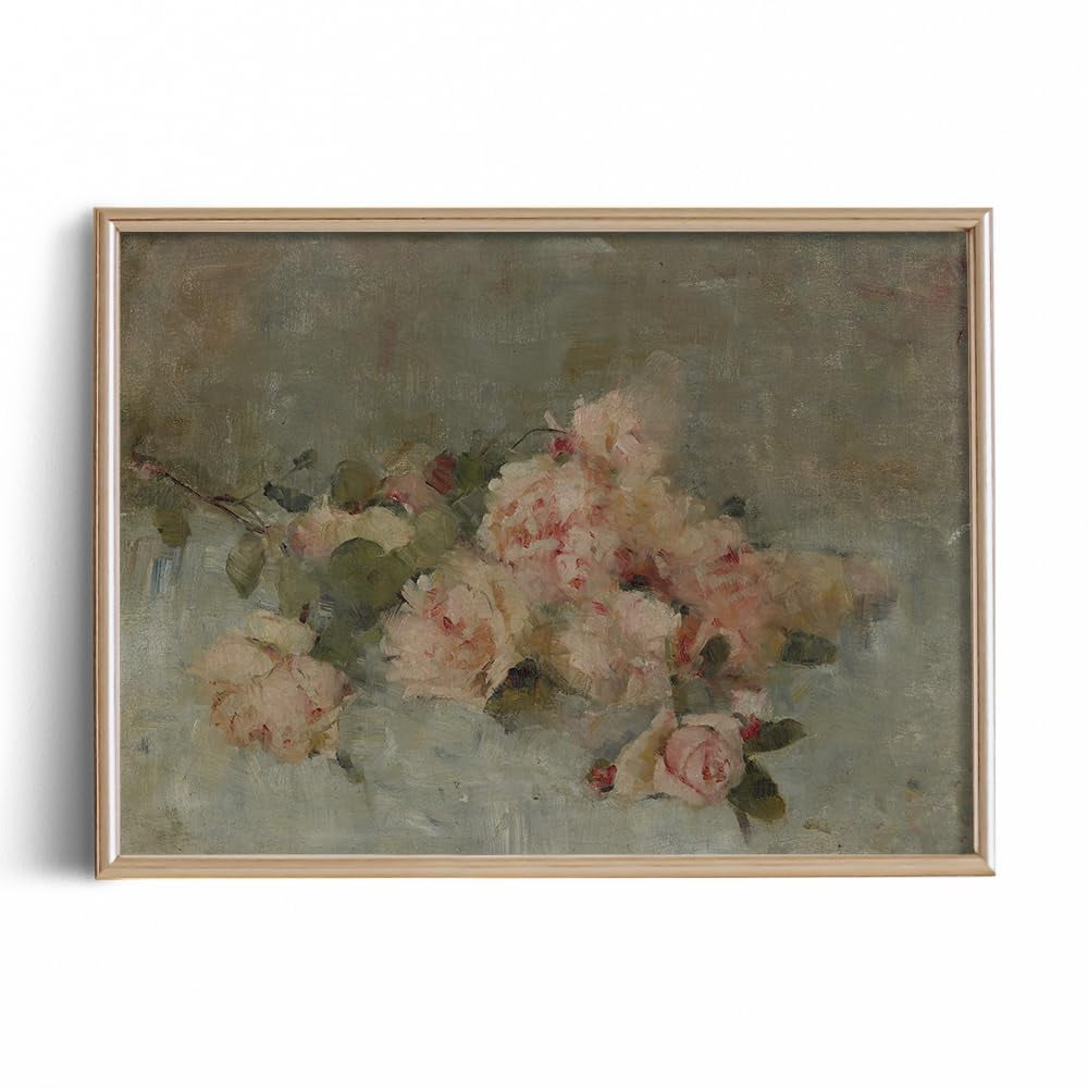 AEFER Farmhouse Still Life Picture Living Room - 11 x 14 Art Print ...