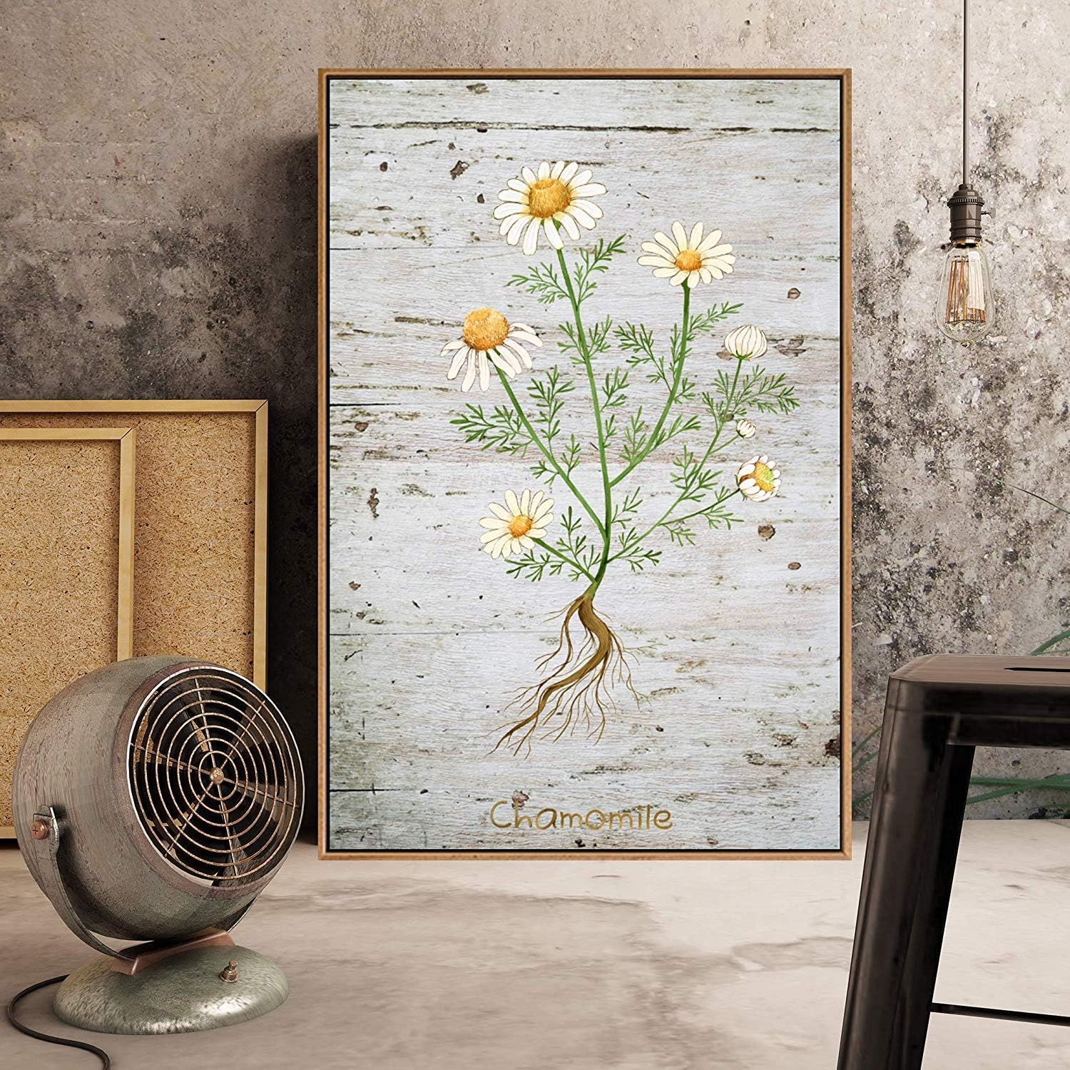 AEFER Floating Canvas Wall Art for Bedroom Plant Canvas Prints for Home ...