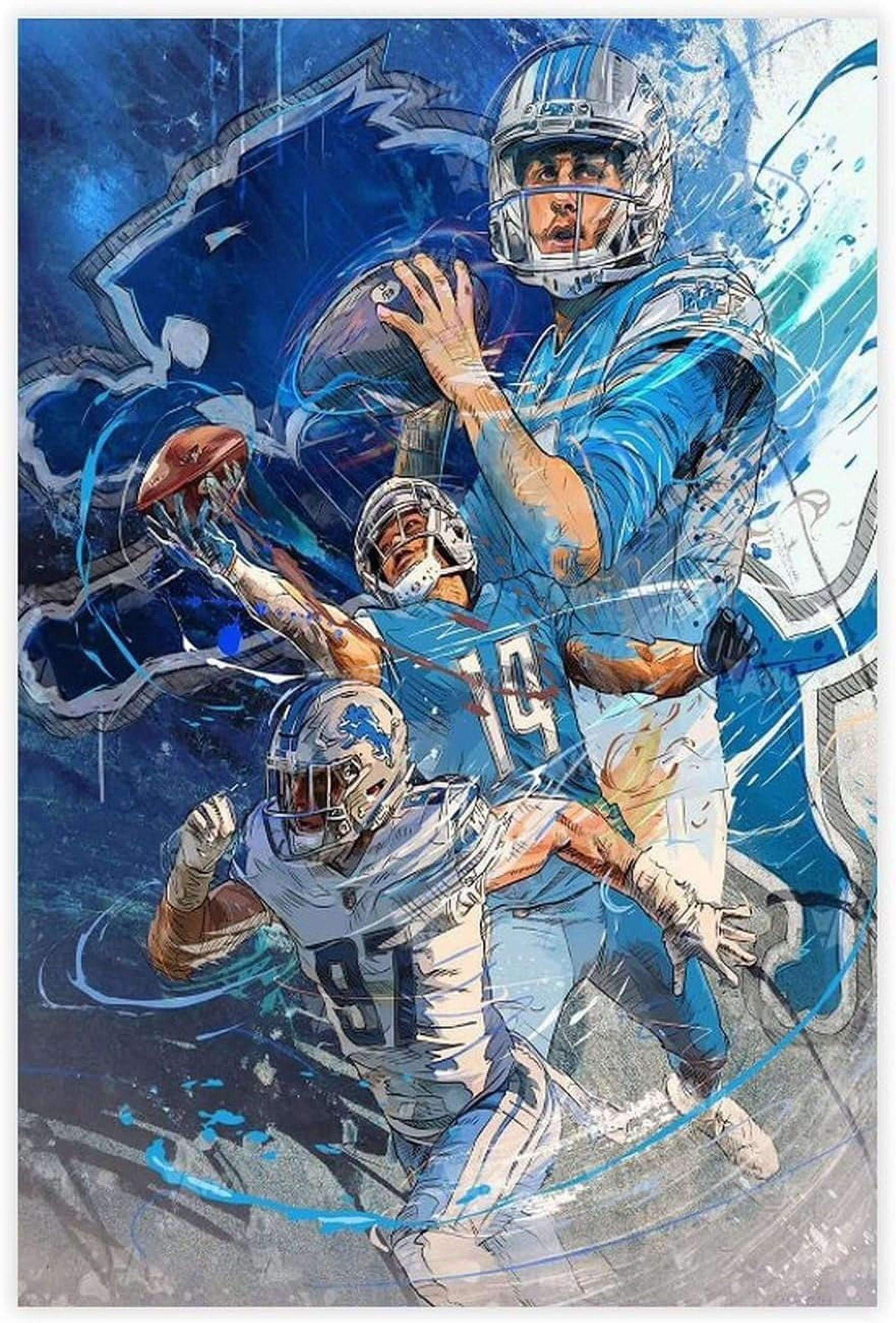 AEFER Football Superstar Aidan Hutchinson Jared Goff Amon-Ra St. Brown ...