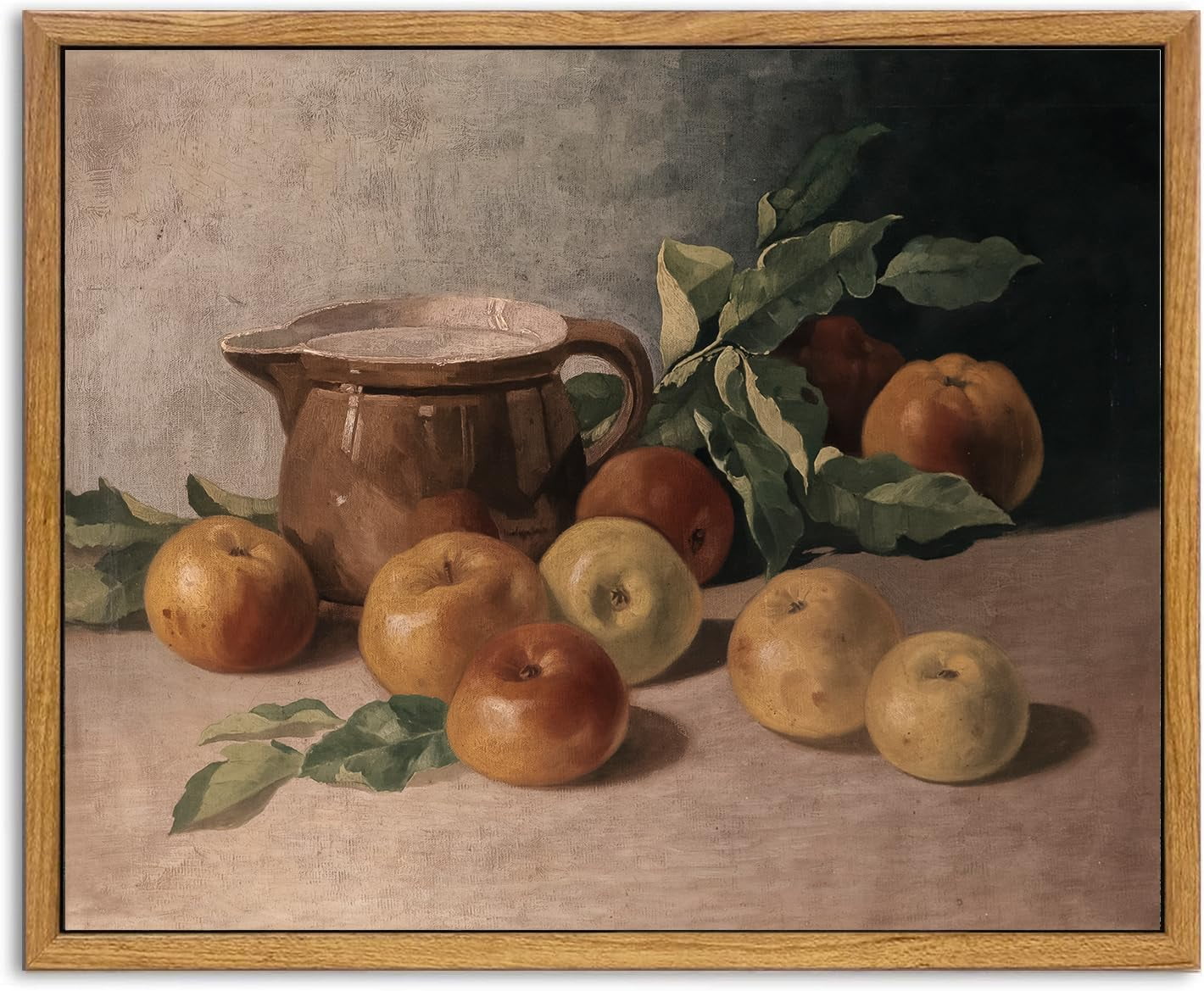 AEFER Framed Kitchen Decor, Vintage Kitchen Prints Apple Still Life ...