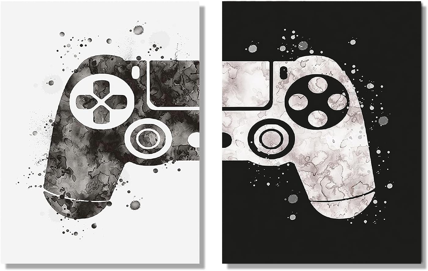 AEFER Gamepad Posters Wall Pictures Canvas Painting Artwork for Boys ...