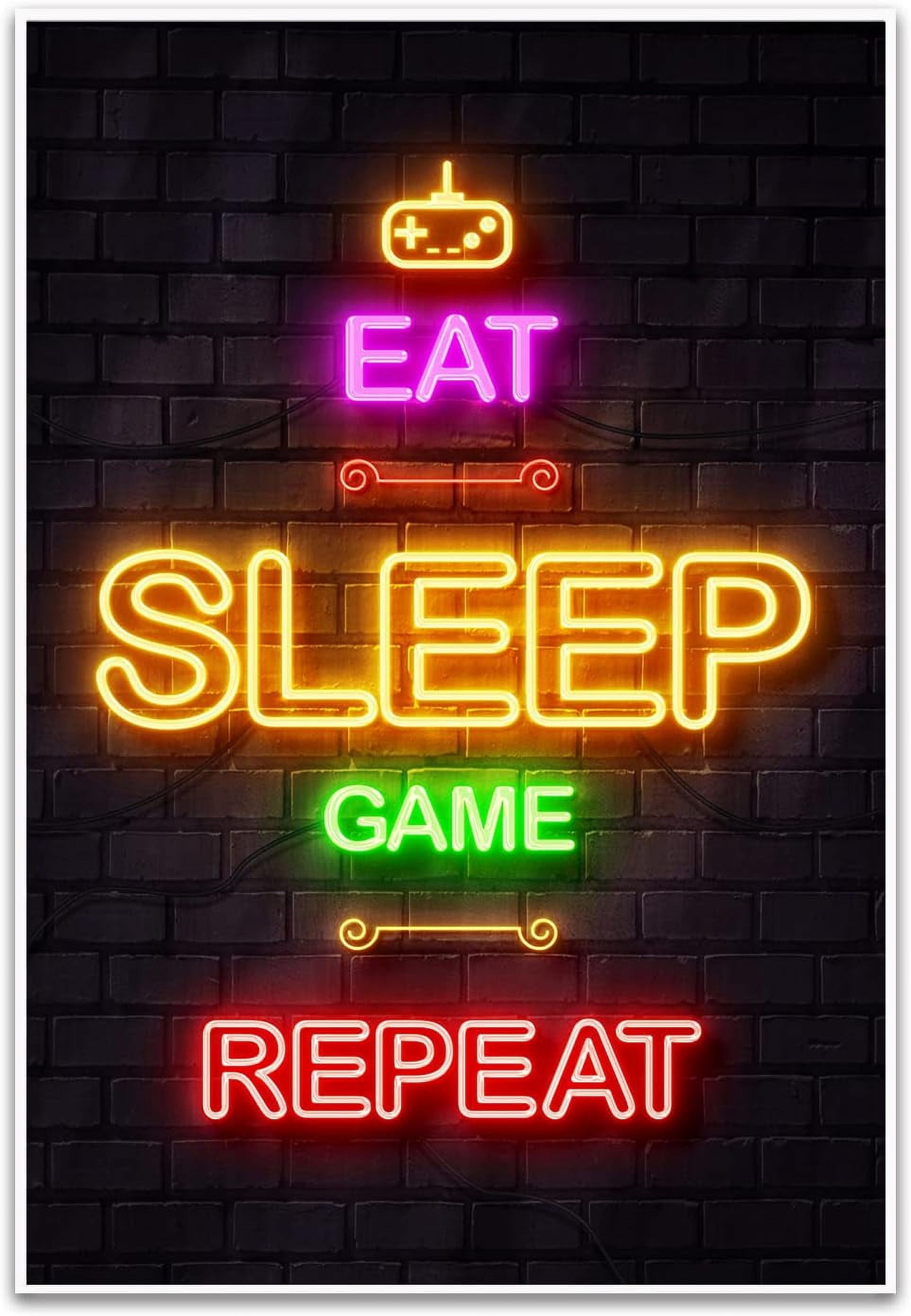 AEFER Gaming Posters for Boys Room - Boys Gamer Decorations for Bedroom ...