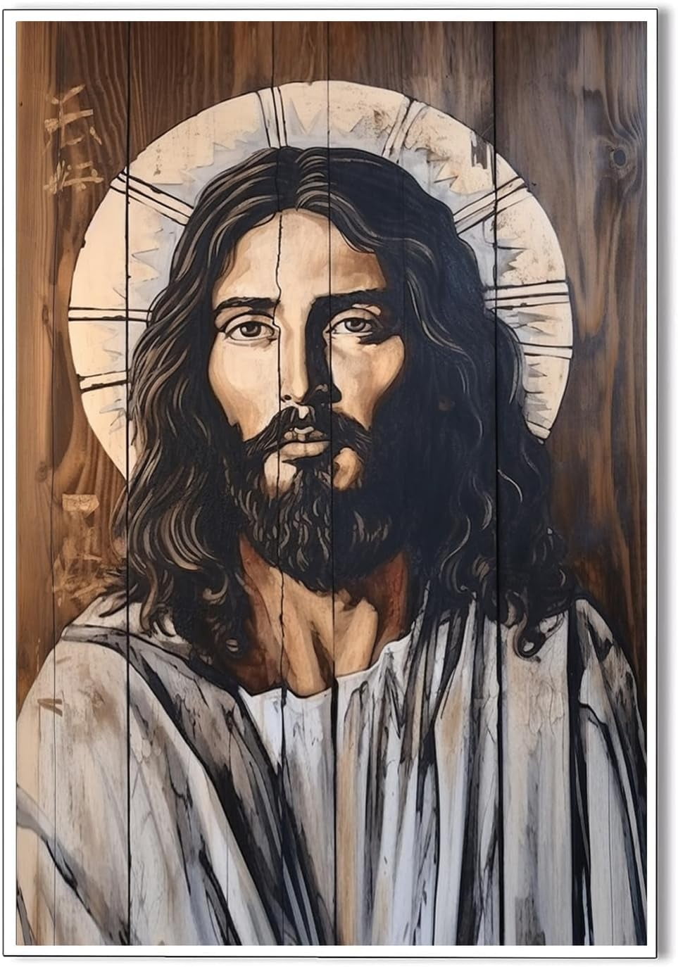 AEFER God Jesus Christ Poster Canvas Wall Decor Christian Pictures ...