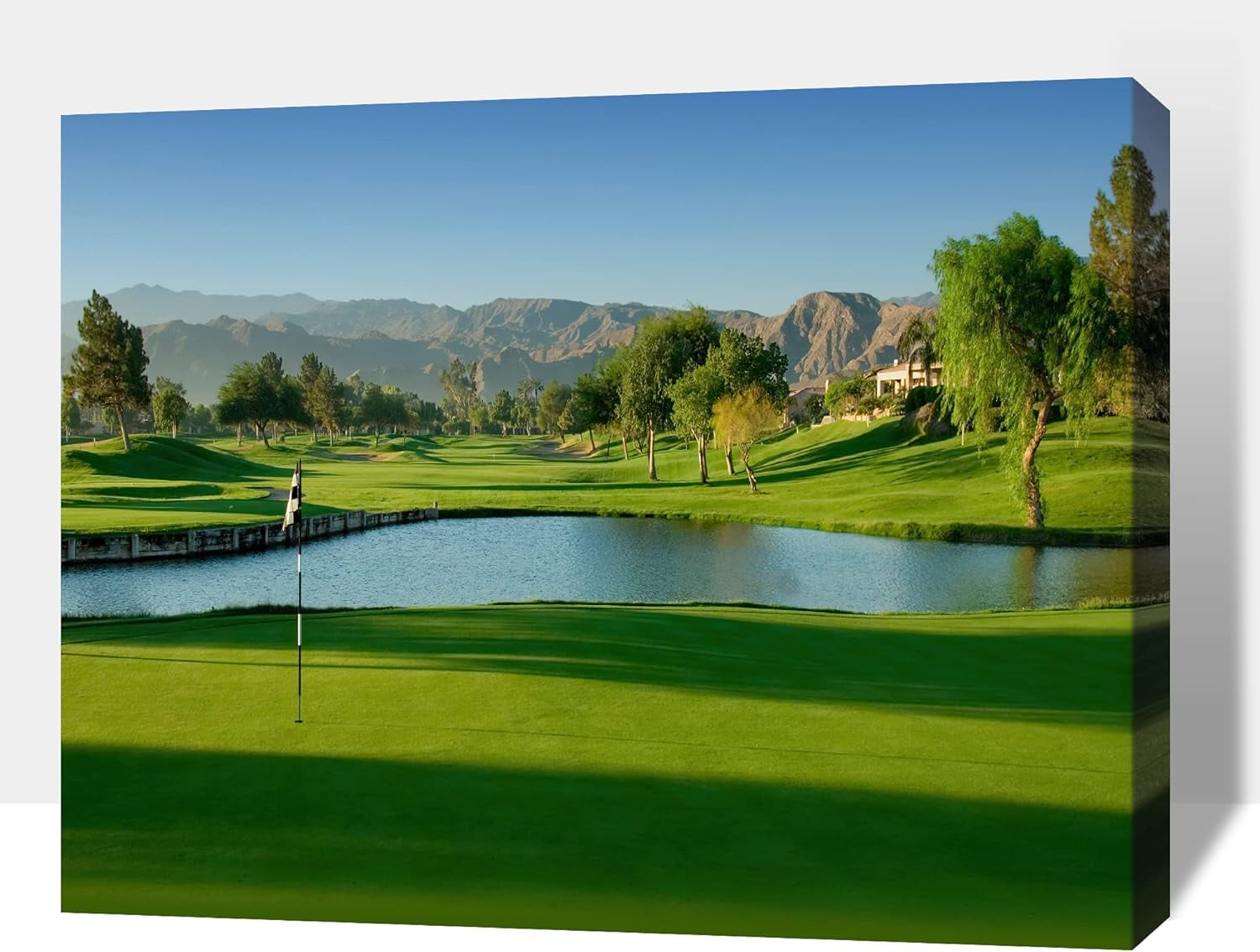 AEFER Golf Course Wall Art, Golf Pictures Posters Canvas Print Wall ...