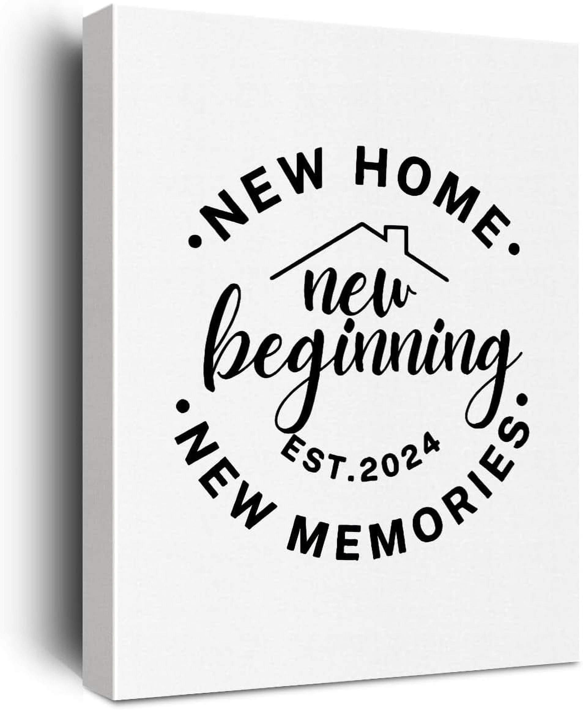 AEFER House Warming Gifts New Home Canvas Wall Art Art Paintings Wall ...