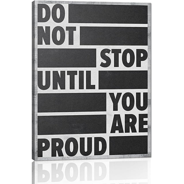 AEFER Inspirational Wall Art for Office Motivational Quotes Wall Decor ...