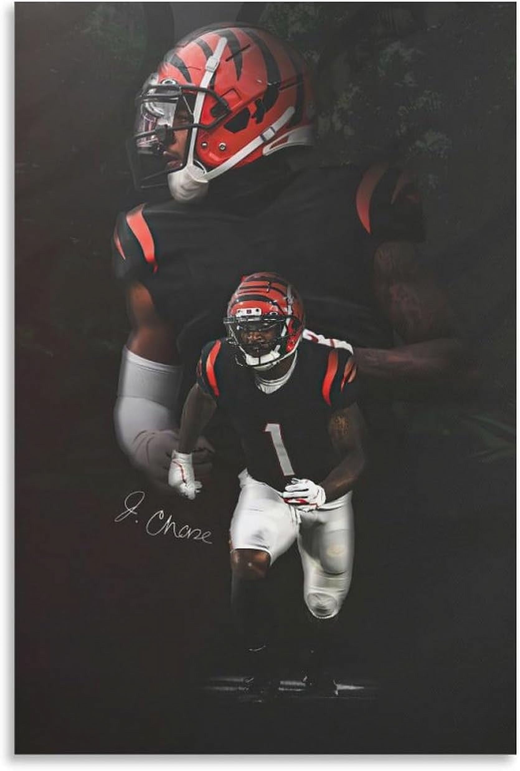 AEFER Ja'Marr Chase Poster Landscape Photo Landscape Print Poster Home ...