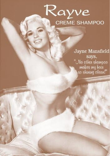 AEFER Jayne Mansfield Rayve Shampoo add Sepia Poster Unframe: 20x24inch(50x60cm) - Walmart.com