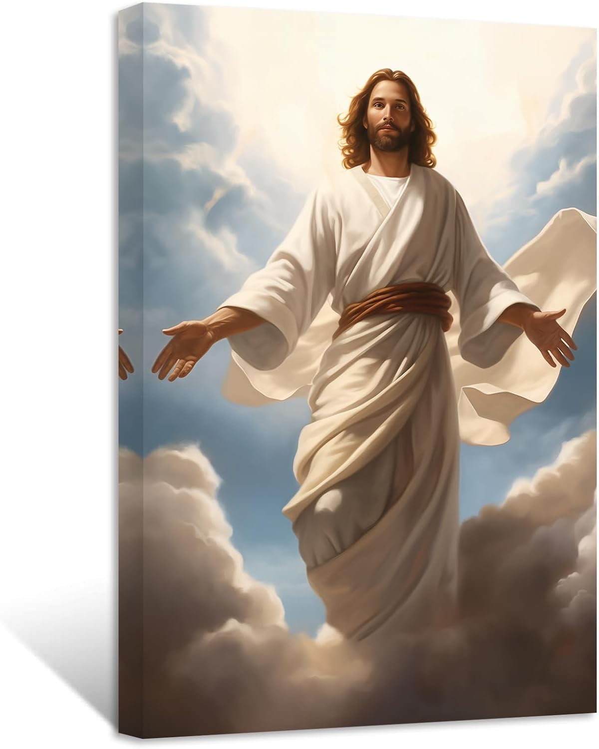 AEFER Jesus Canvas Wall Art God Pictures Prints Christian Spiritual ...