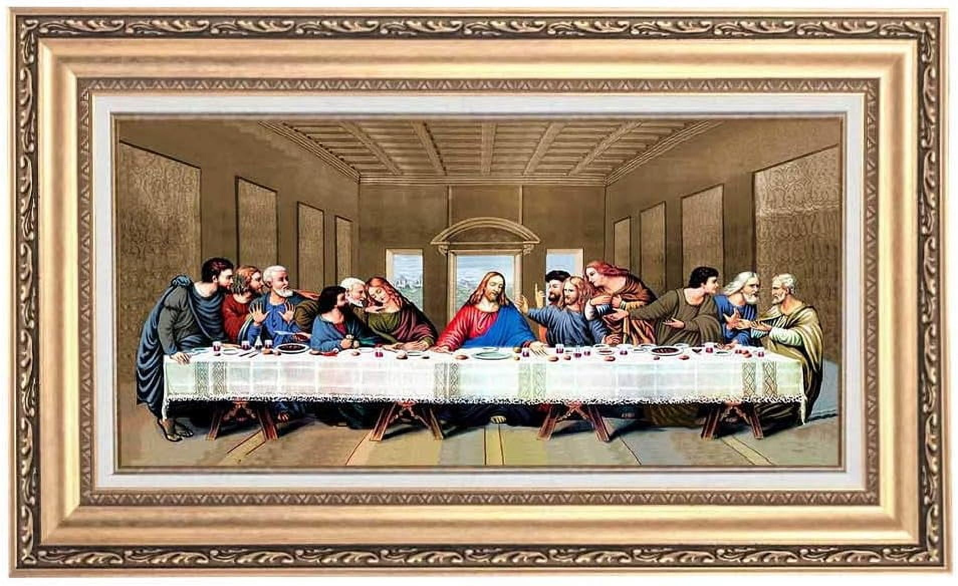 AEFER Jesus Christ The Last Supper by Leonardo da Vinci Giclee Art ...