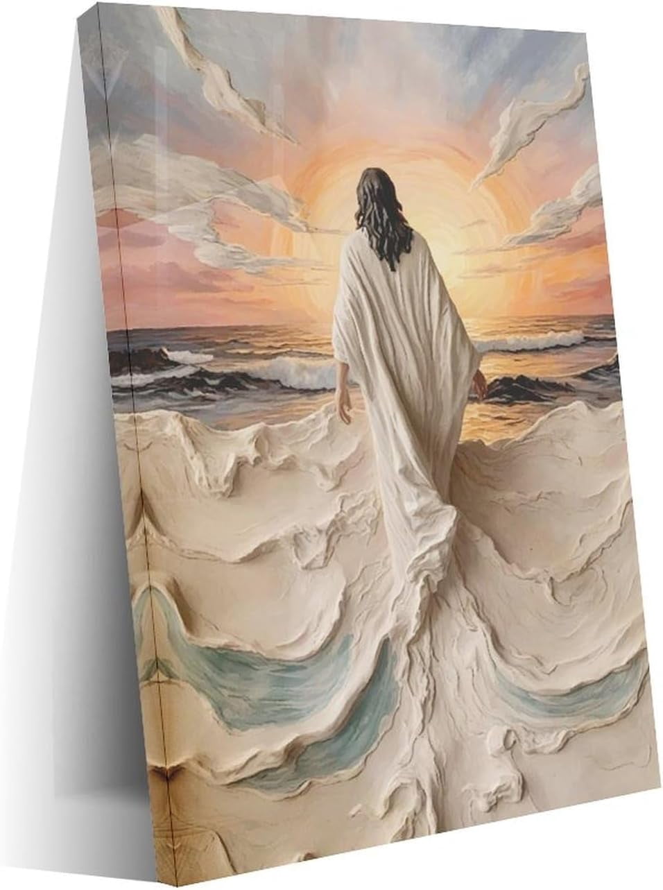 AEFER Jesus Portrait Art Poster 1 Canvas Art Wall Printing Office ...