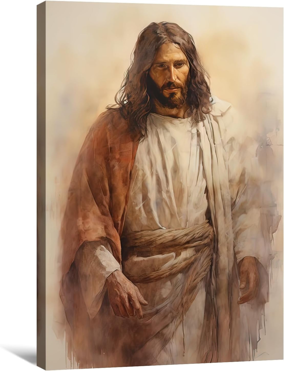 AEFER Jesus Wall Art Christ Canvas Prints Religion Picture Wall Decor ...