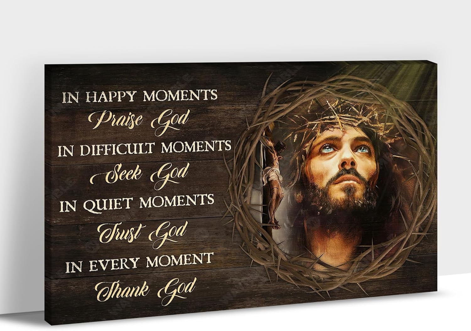 AEFER Jesus Wall Art - Jesus Picture Religious Wall Art for Christian ...