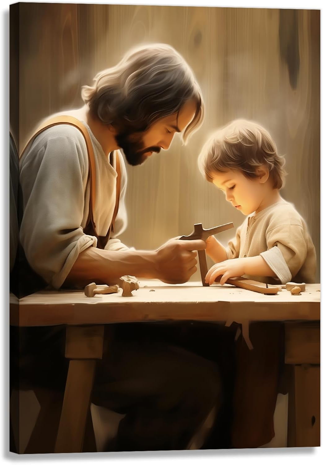 AEFER Jesus Wall Art Mercy Jesus Poster Wall Decor Jesus And Child ...