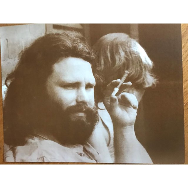 AEFER Jim Morrison Smoking a Cigar Sepia Poster Unframe: 12x16inch ...