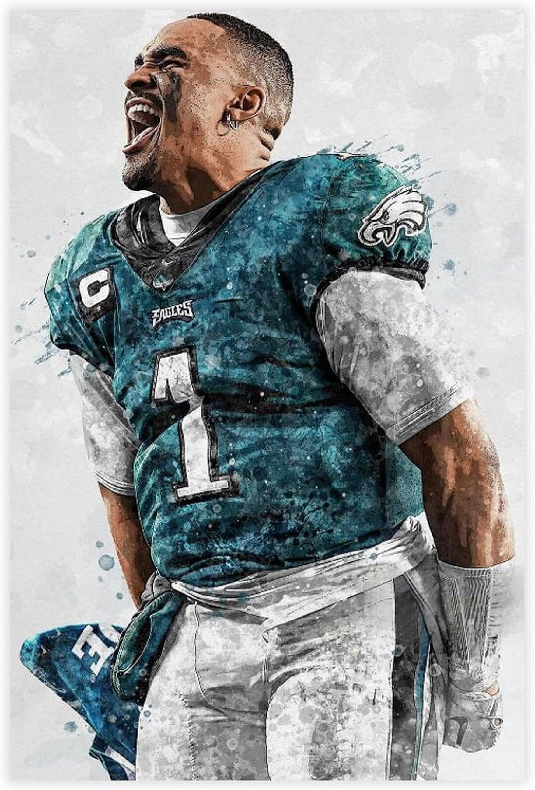 AEFER Justin Jefferson Canvas Poster Bedroom Decor Landscape Office ...