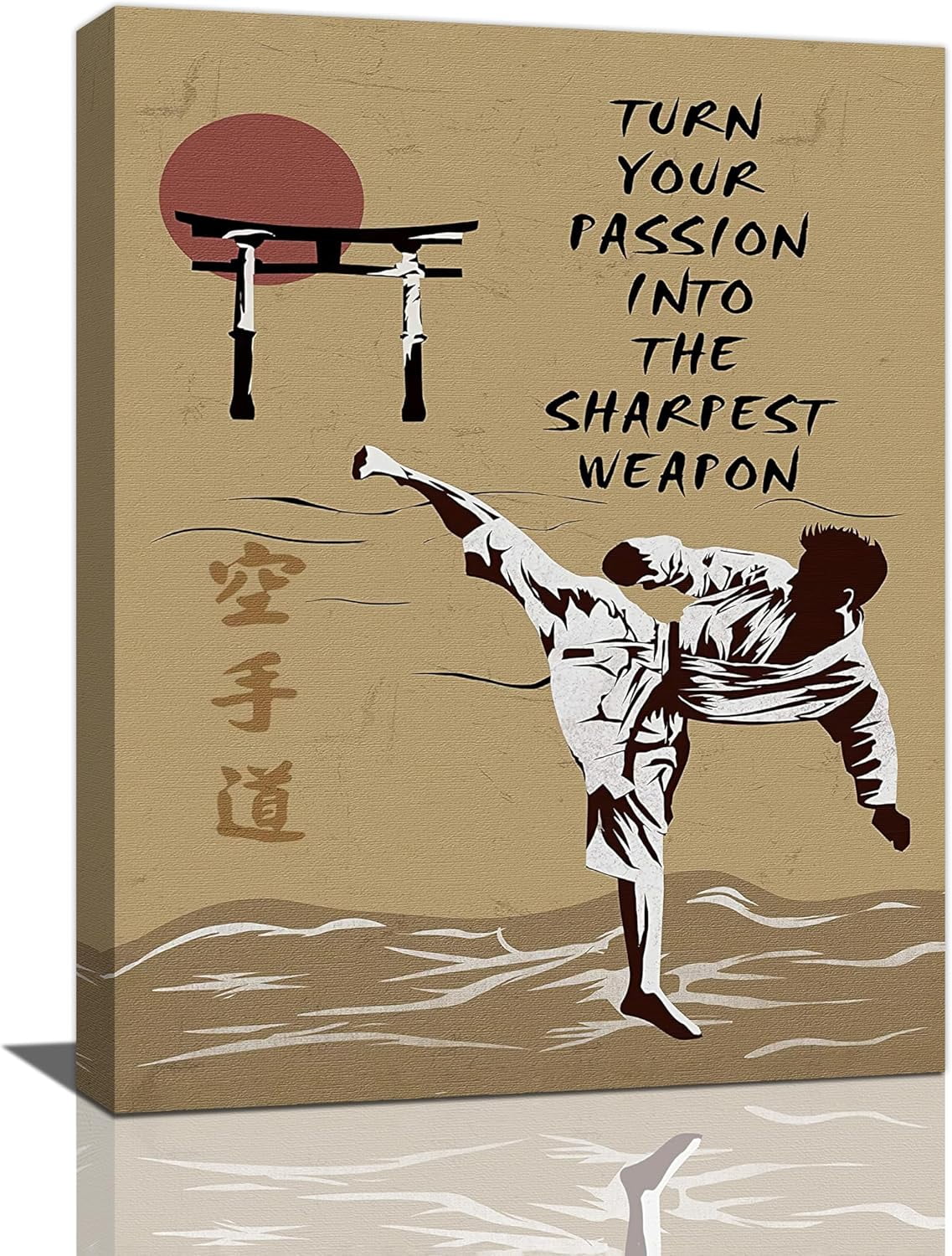 AEFER Karate Wall Art Karate Kid Pictures Wall Decor Taekwondo ...