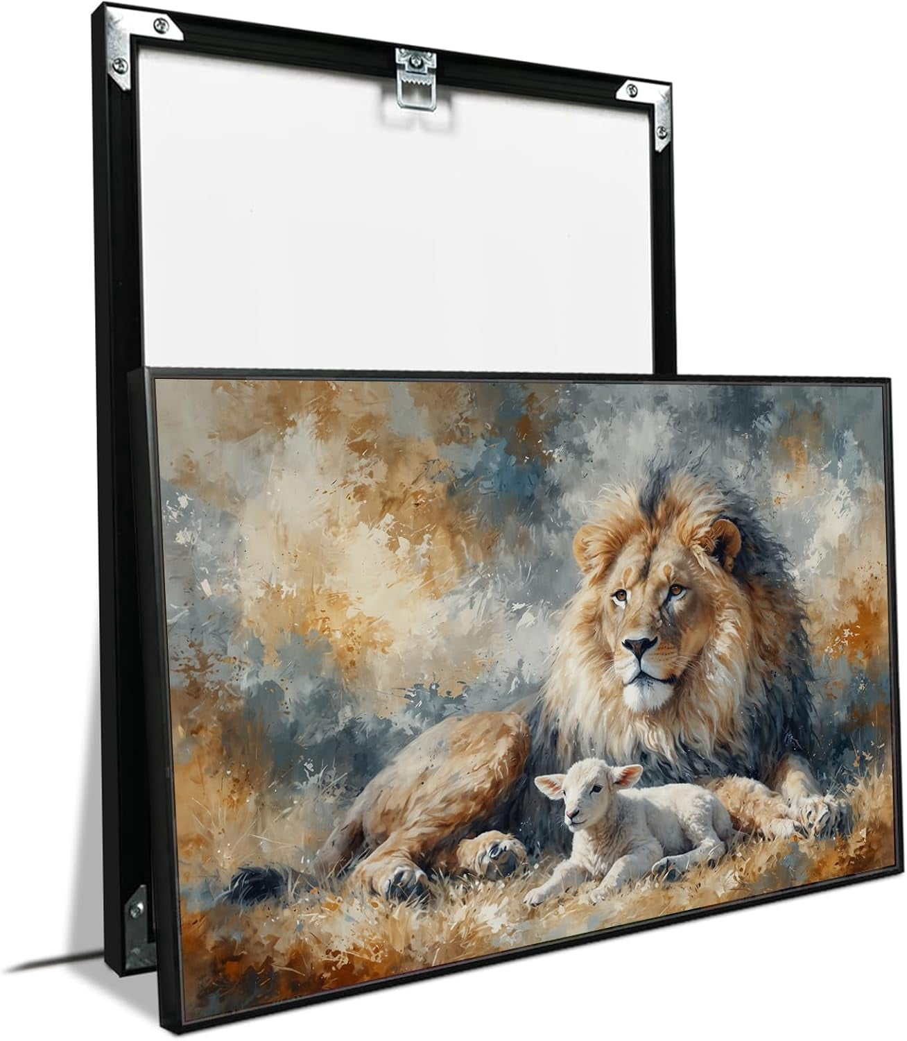 AEFER Lion of Judah mural Jesus and lion inspirational wall decor ...
