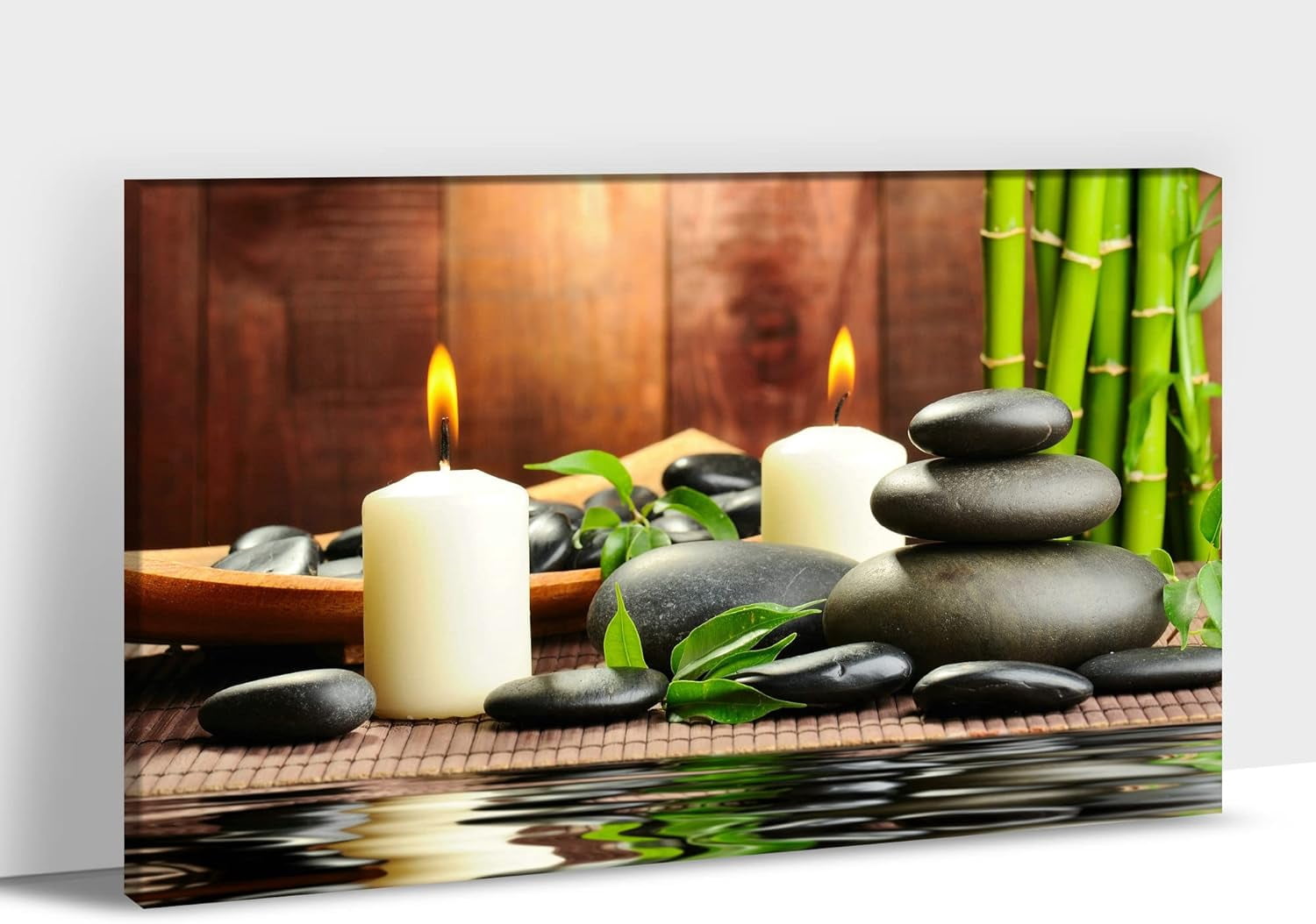 AEFER Modern Bathroom Decor - Zen Wall Art, Relaxing Canvas Prints for ...