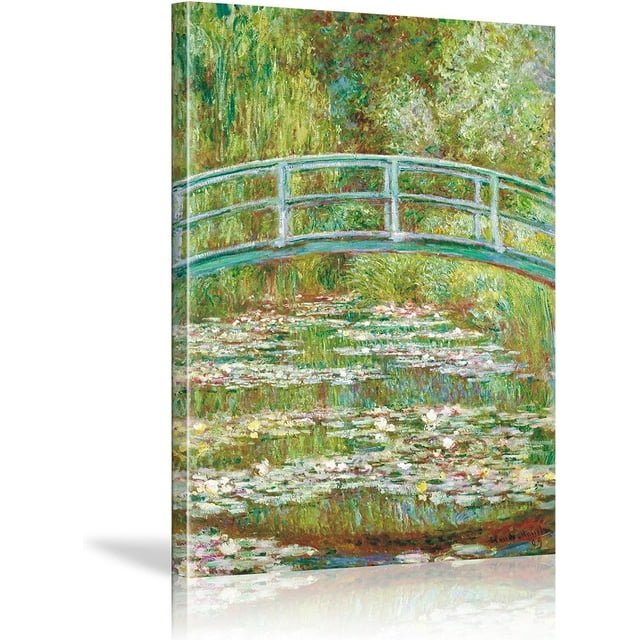 AEFER Monet Canvas Wall Art Canvas Prints Water Lilies Claude Monet ...