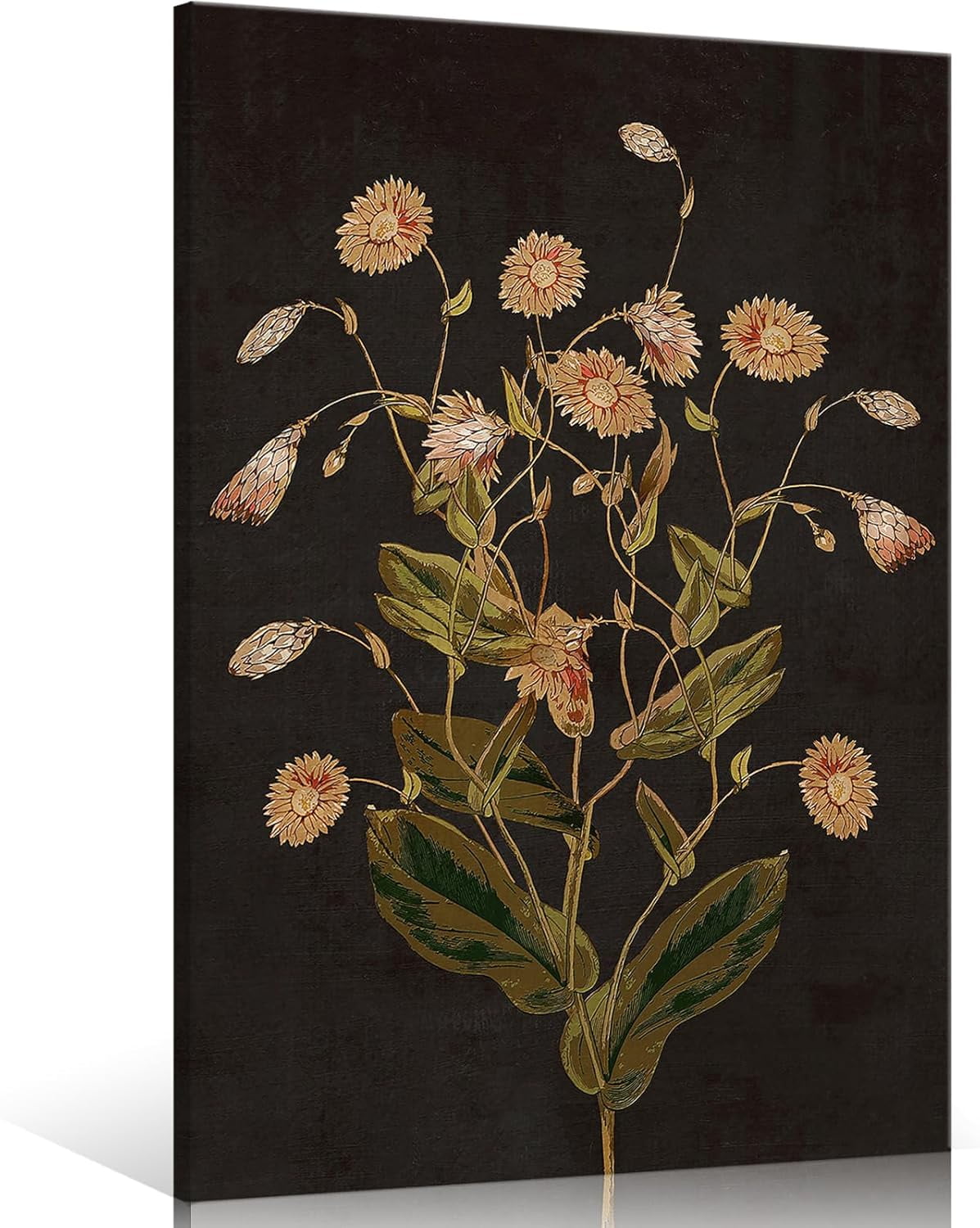 AEFER Moody Decor Vintage Botanical Floral Wall Art Victorian Gothic ...