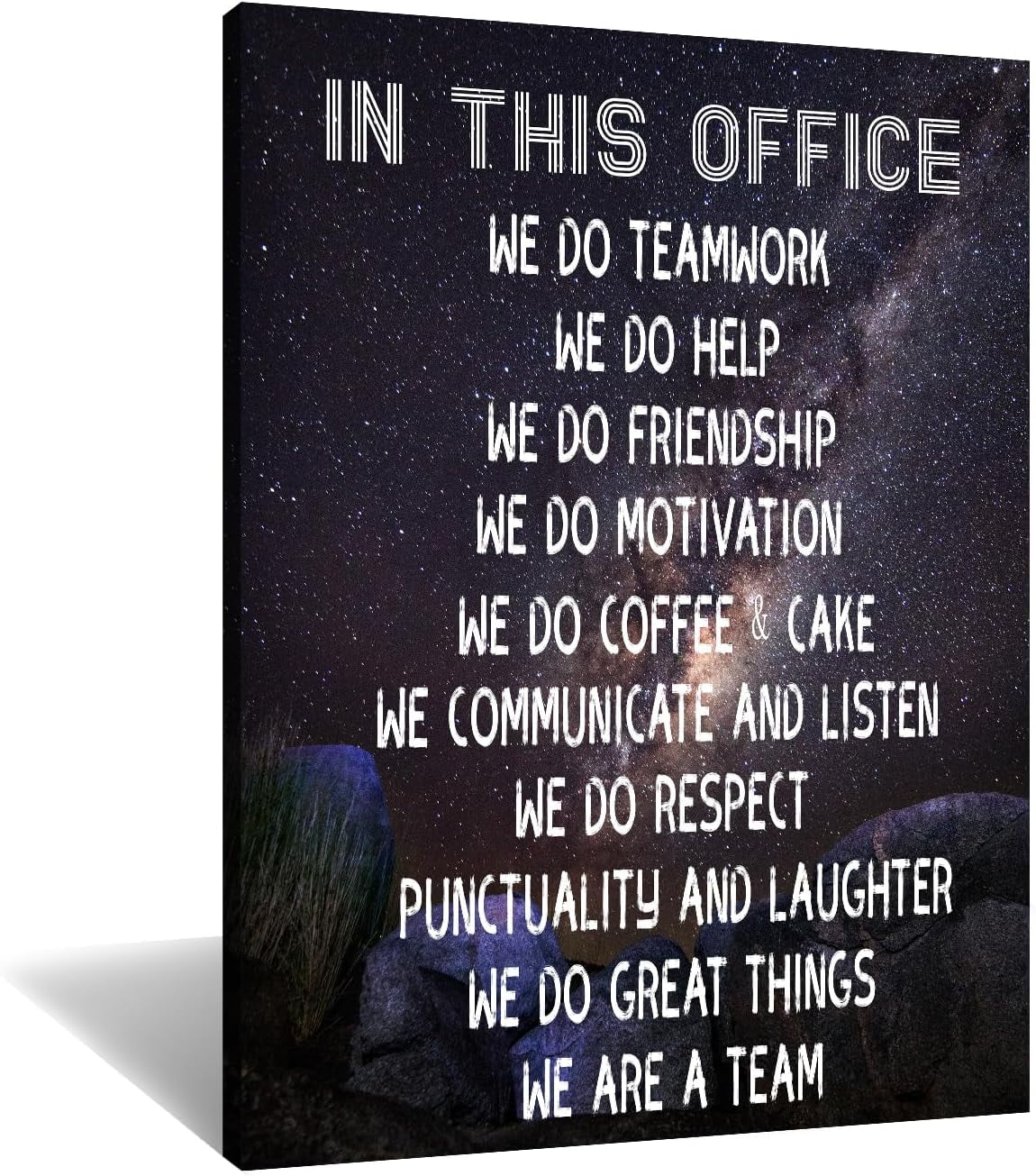 AEFER Motivational Canvas Poster Wall Art Motivational Entrepreneur ...