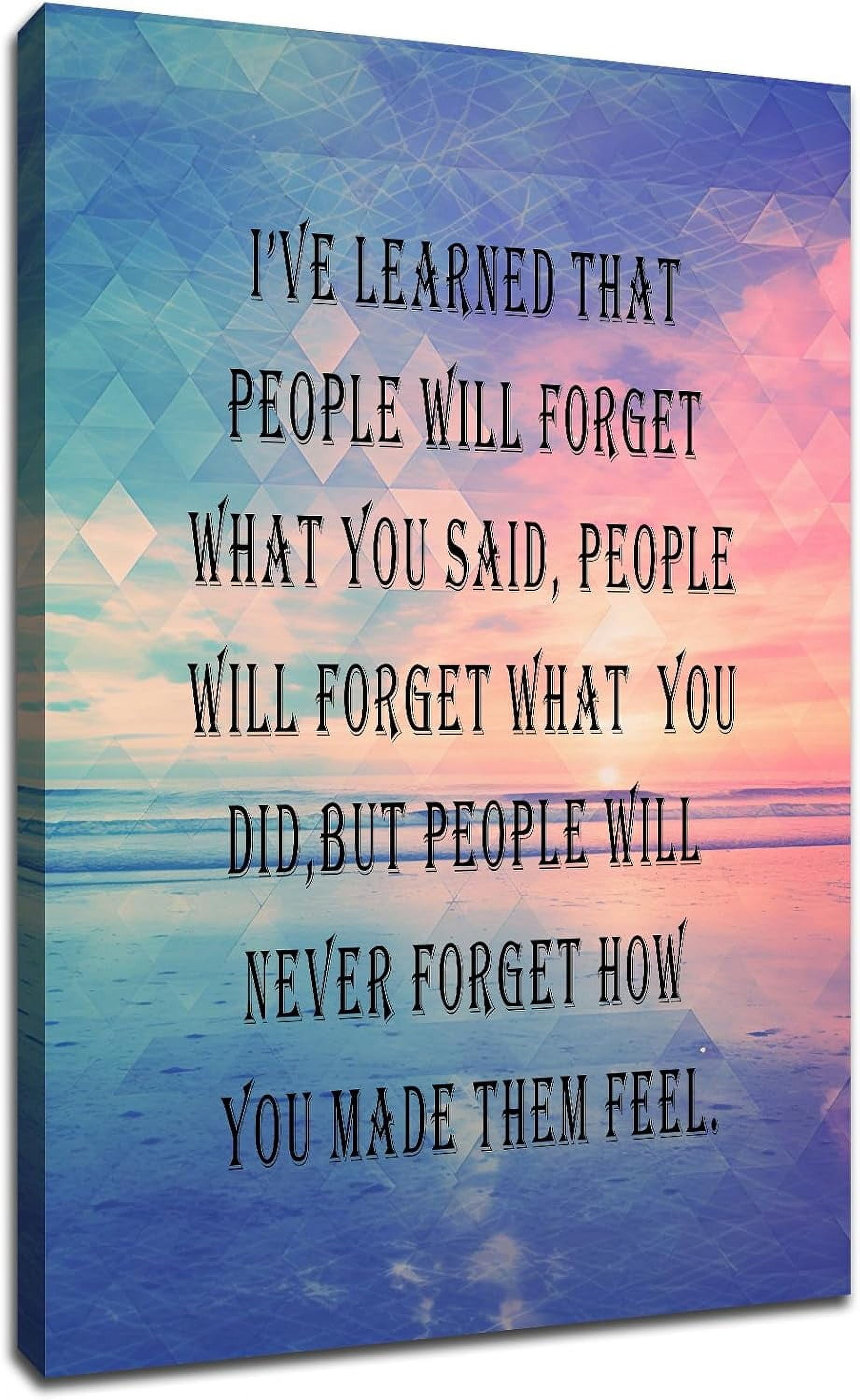 AEFER Motivational Canvas Wall Art Motivational Wall Art for Office ...