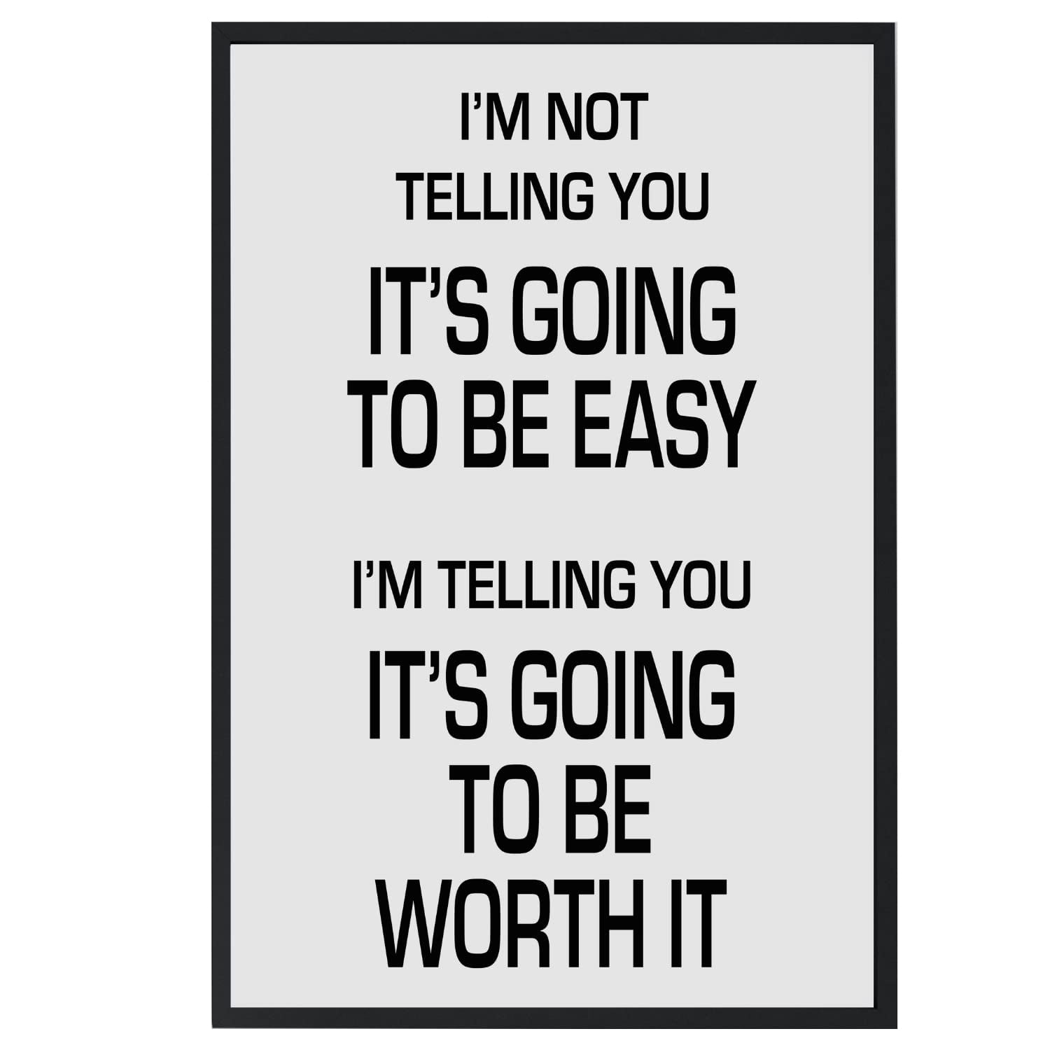 AEFER Motivational Office Wall Decor. Inspirational Success Wall Art ...