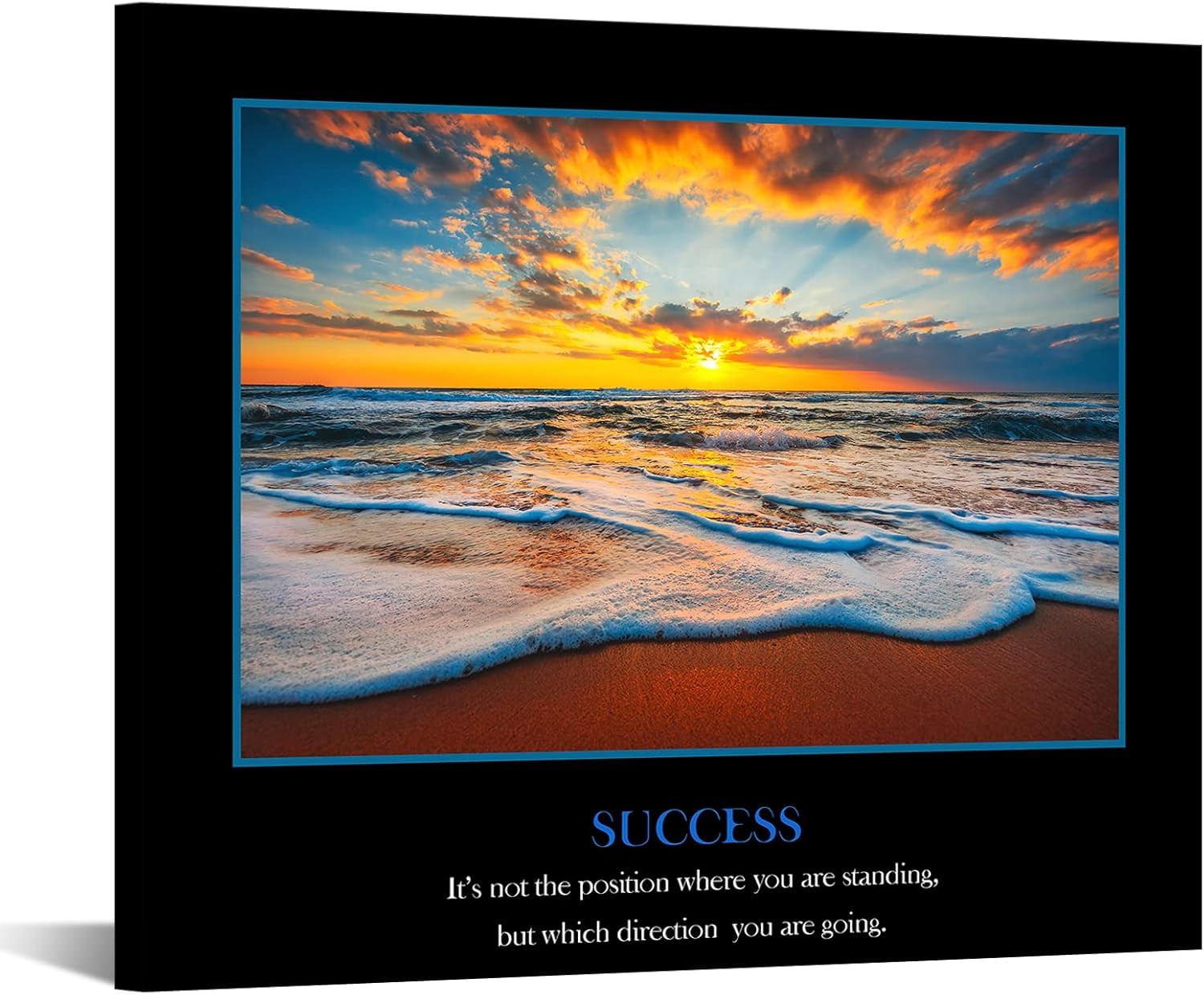 AEFER Motivational Self Positive Office Quotes Inspirational Success ...