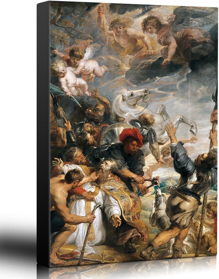 AEFER Oil Painting of The Martyrdom of St. Livinus by Peter Paul Rubens ...