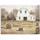 AEFER Old Barn Prints Farmhouse Decor, Fall Farm Scene Pictures for ...