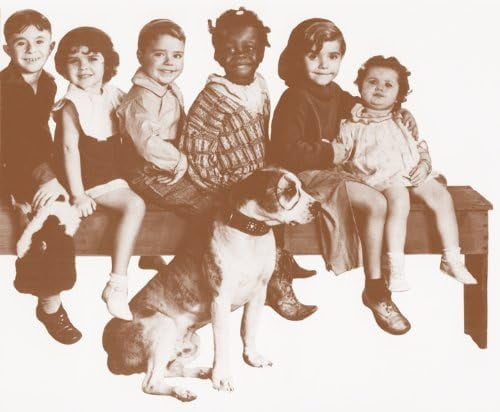 AEFER Our Gang & The Little Rascals TV show Cast Sepia Poster Unframe ...