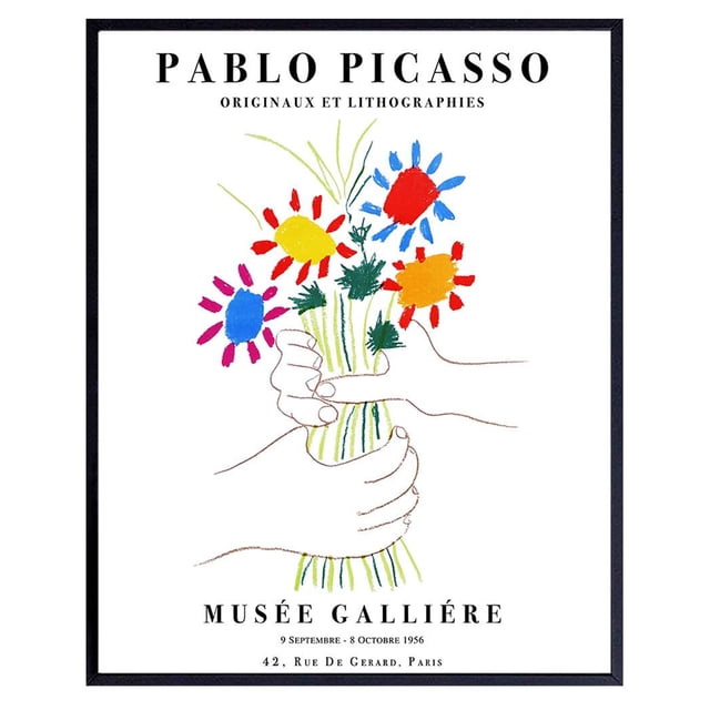 AEFER Pablo Picasso Poster -Picasso Wall Art-Pablo Picasso Prints ...