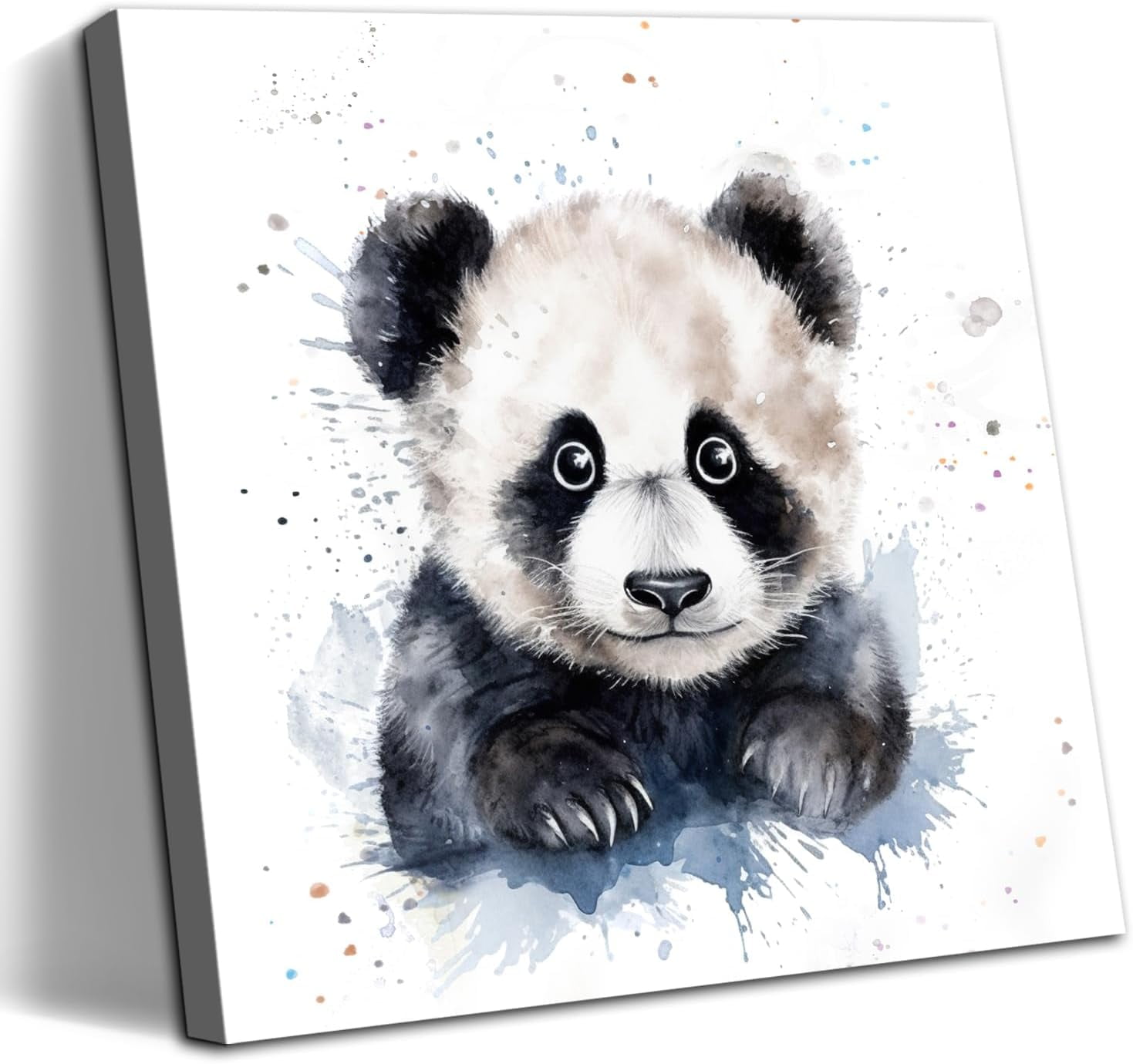 AEFER Panda Art Print Modern Wall Art Abstract Animal Picture Poster ...
