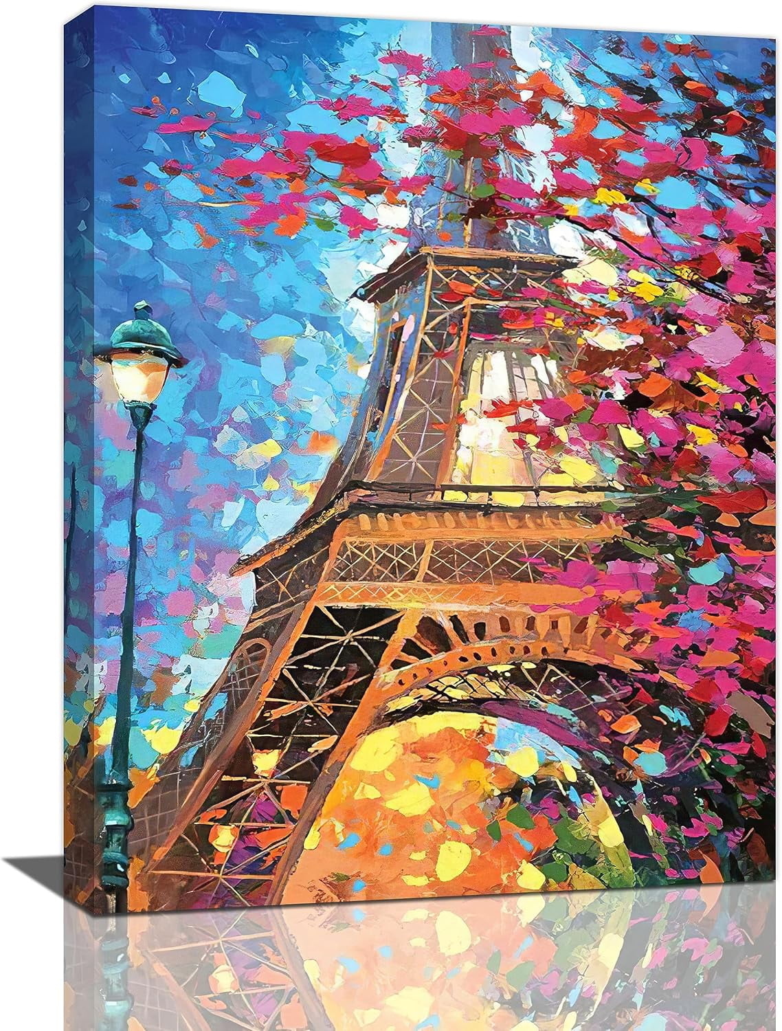 AEFER Paris Eiffel Tower Wall Art Paris Pictures Wall Decor Paris ...