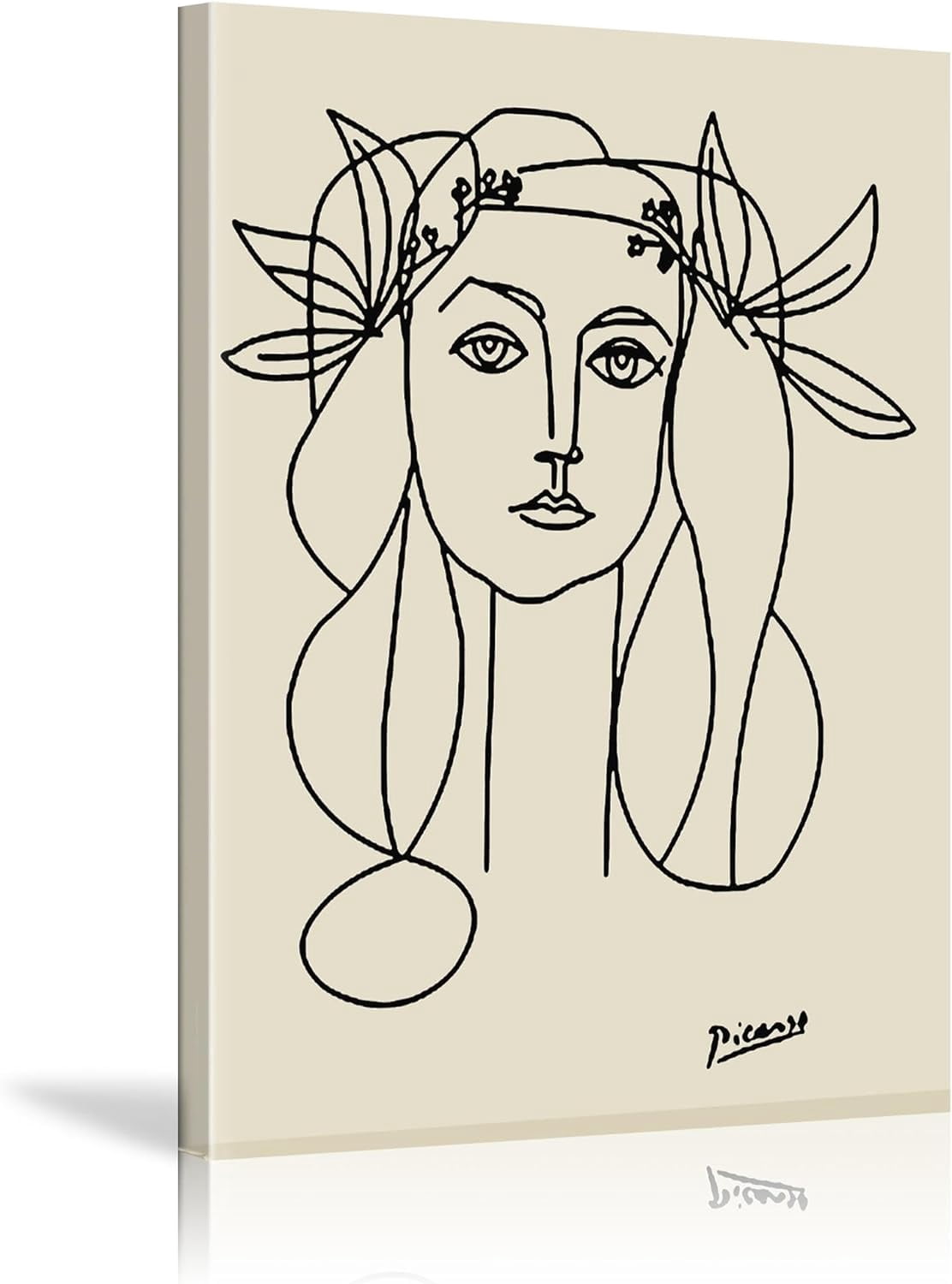 AEFER Picasso Wall Art Women Unframed Picasso Prints Painting Abstract ...