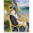 AEFER Pierre Auguste Renoir Poster by The Seashore by Pierre Renoir ...