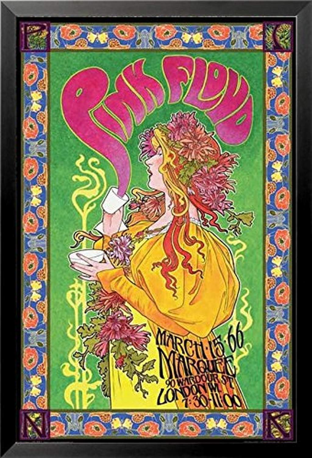 AEFER Pink Floyd London March 1966 Marquee Concert by Bob Masse Art ...