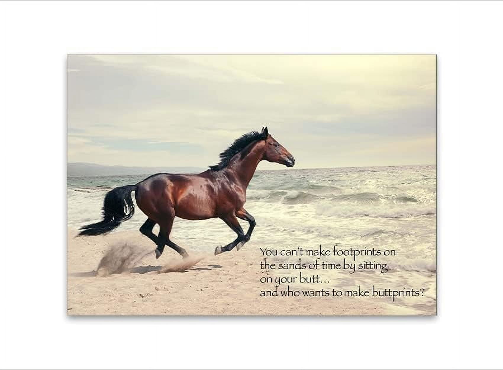 AEFER Most Popular Horse Theme Quote Posters - Power Strength Elegant ...
