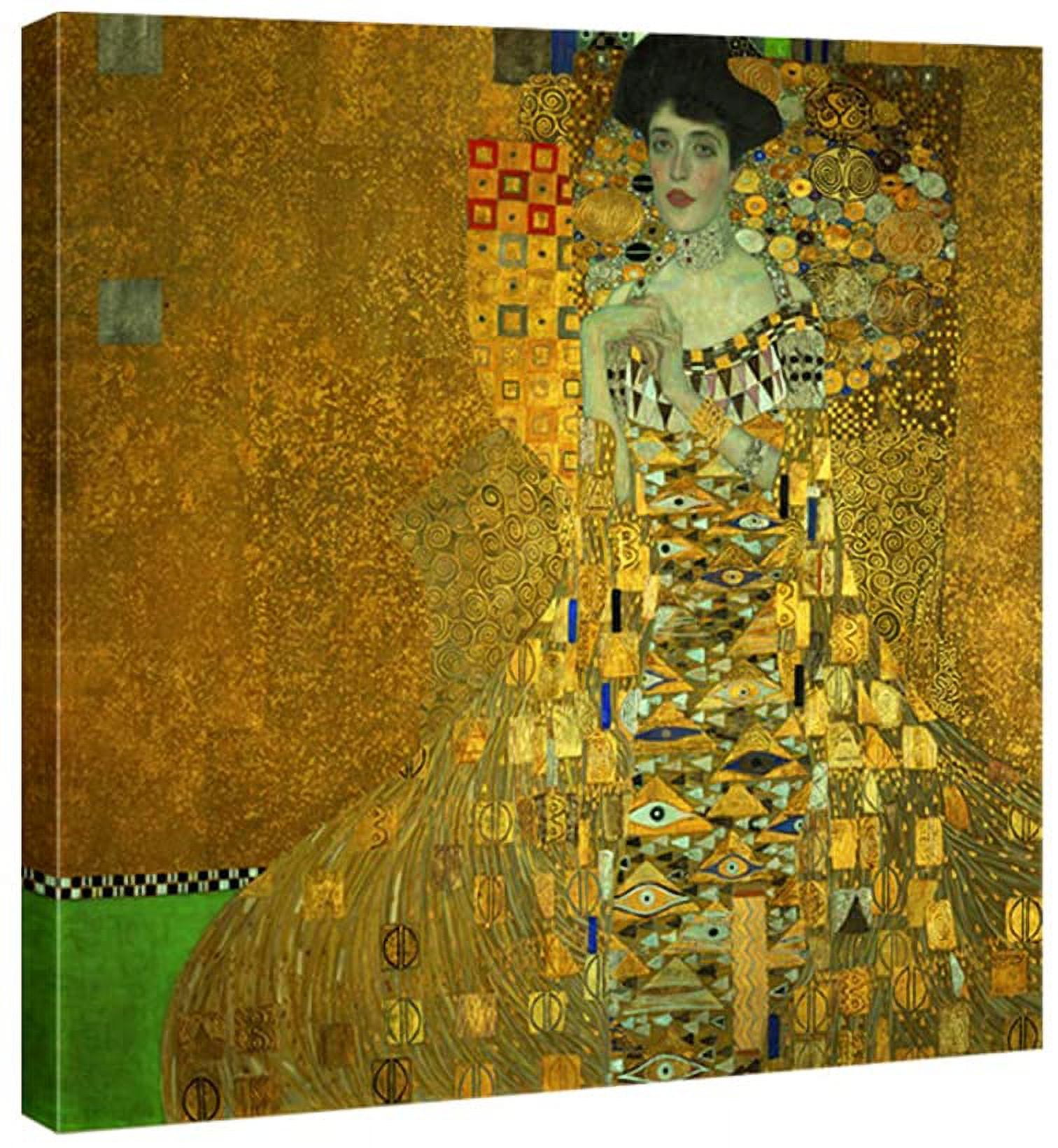 AEFER Portrait of Adele Bloch-Bauer I,1907 by Gustav Klimt Famous ...