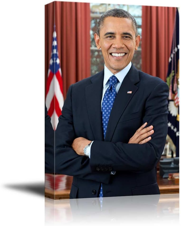 AEFER Portrait of Barack Obama (44th President of The United States ...