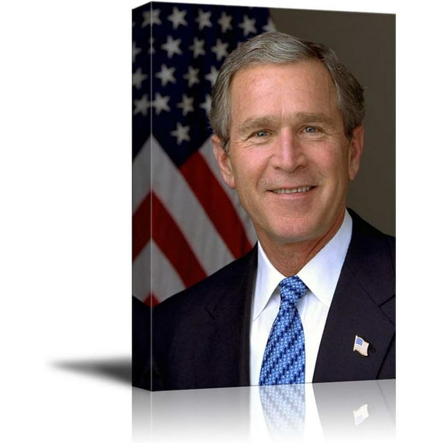 AEFER Portrait of George W. Bush (43th President of The United States ...