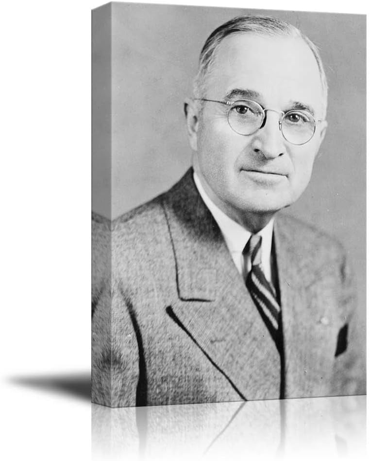 AEFER Portrait of Harry S. Truman (33th President of The United States ...