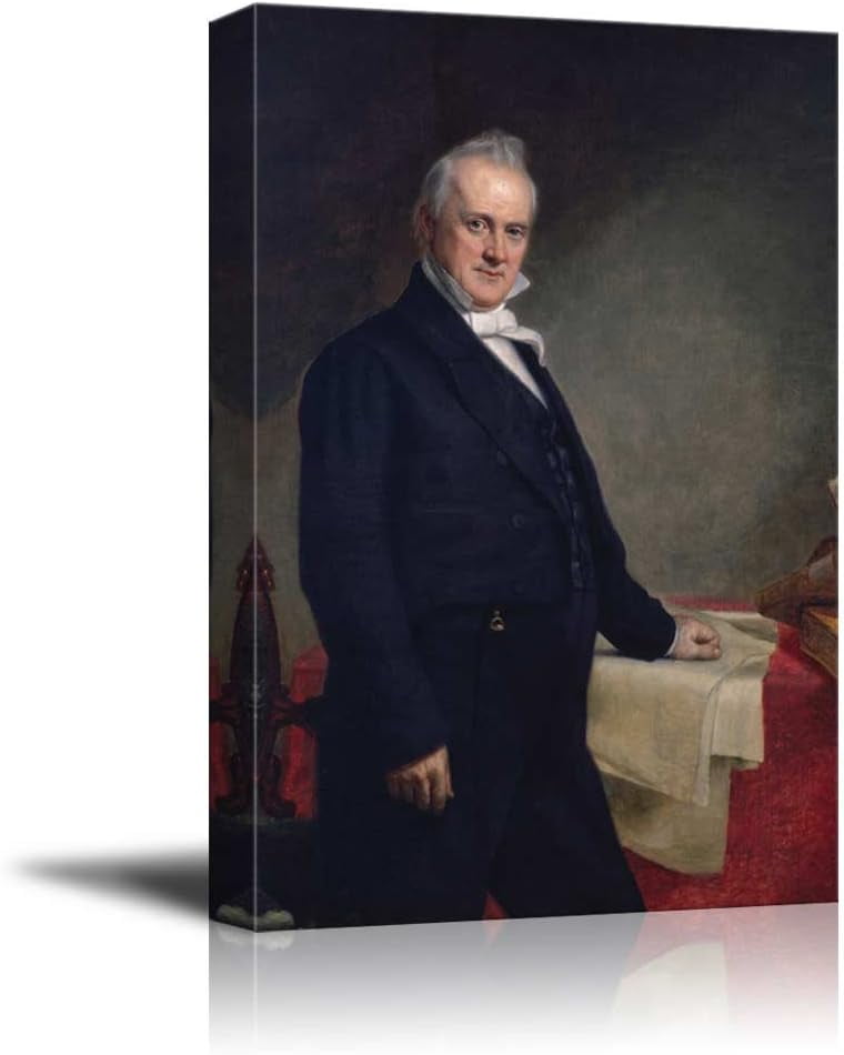 AEFER Portrait of James Buchanan by George Peter Alexander Healy (15th ...