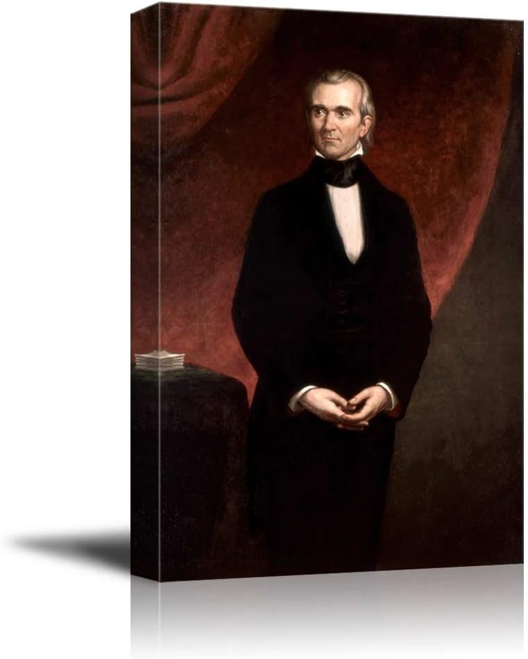 AEFER Portrait of James K. Polk by George Peter Alexander Healy (11th ...