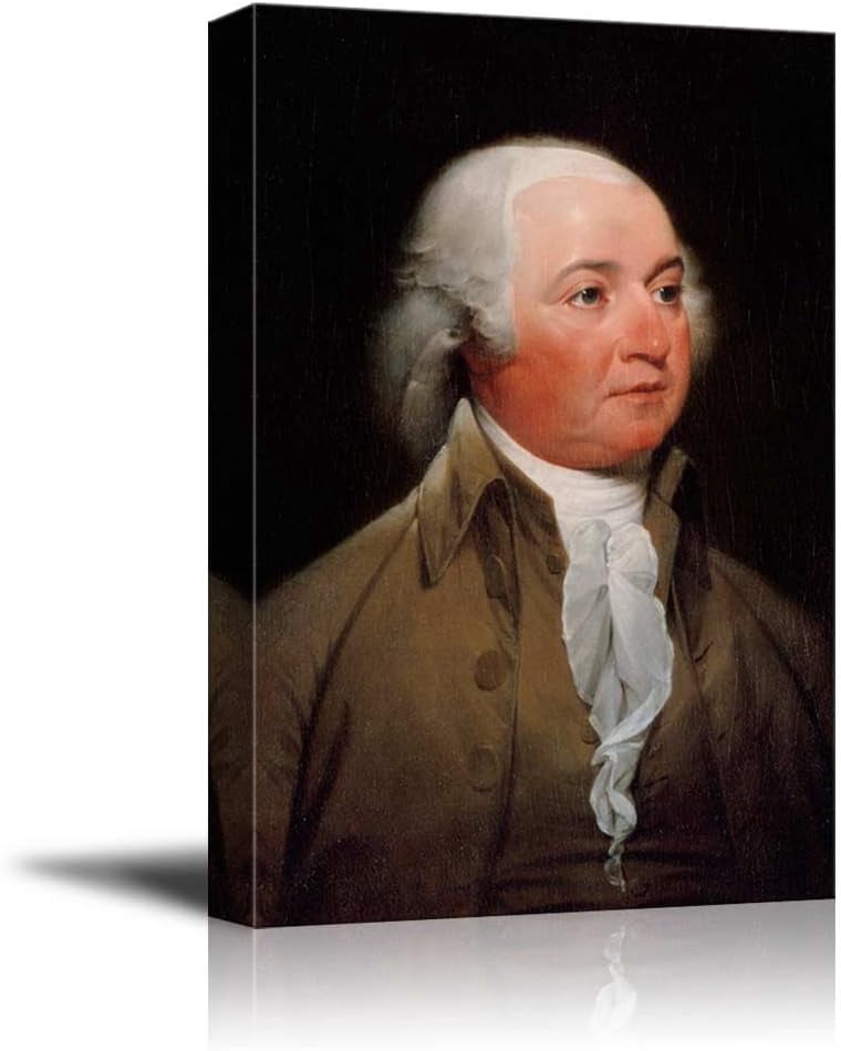 AEFER Portrait of John Adams by John Trumbull (2nd President of The ...