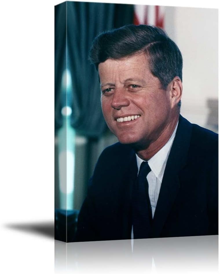 AEFER Portrait of John F. Kennedy (35th President of The United States ...