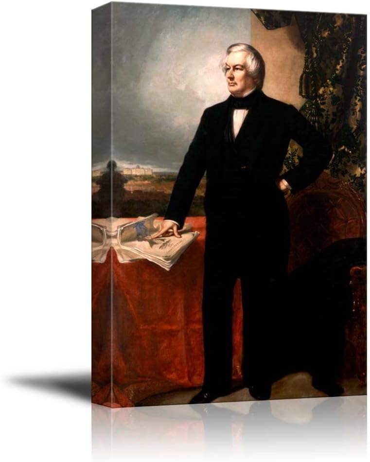 AEFER Portrait of Millard Fillmore by G.P.A. Healy (13th President of ...